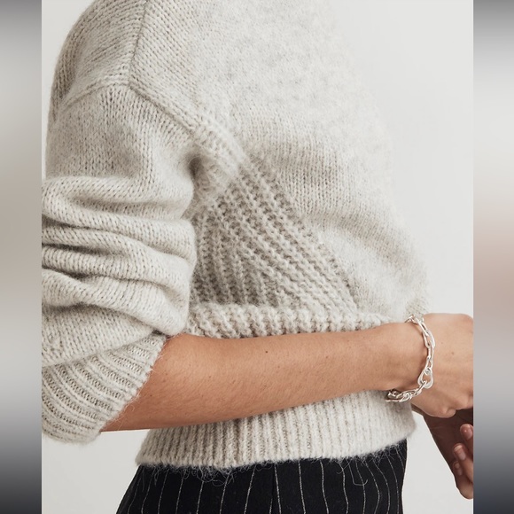 Madewell | Sweaters | Nwt Madewell Woolblend Wedge Sweater | Poshmark